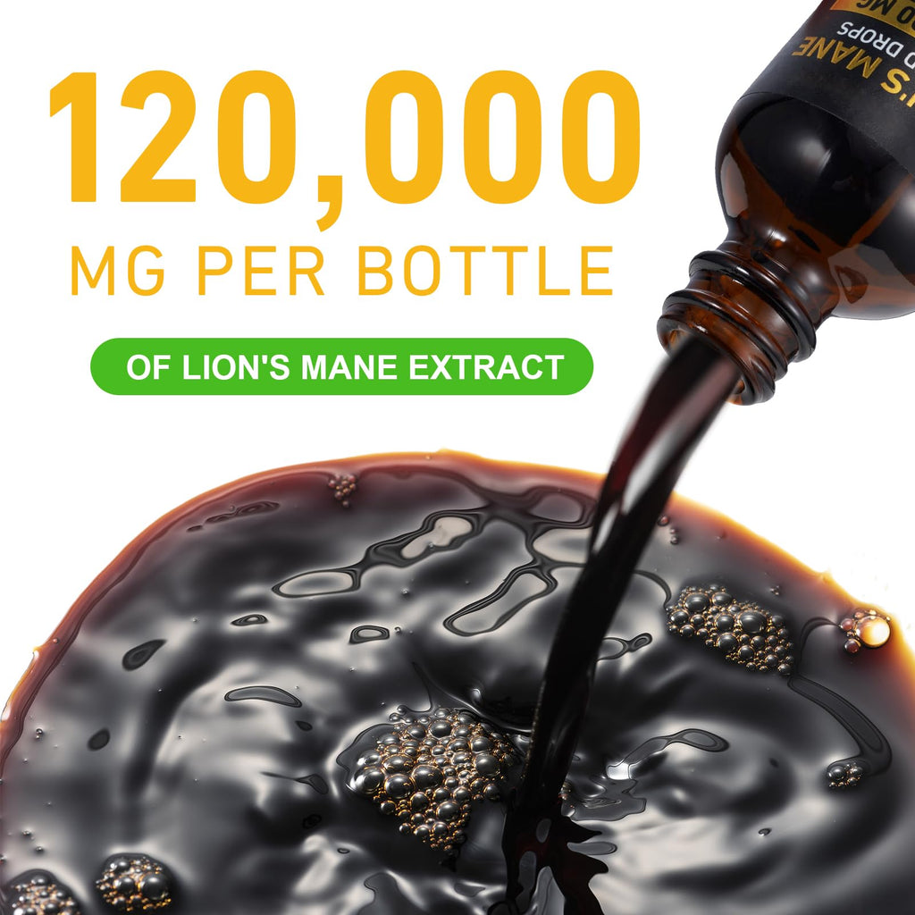 liquid lion's mane for enhanced memory