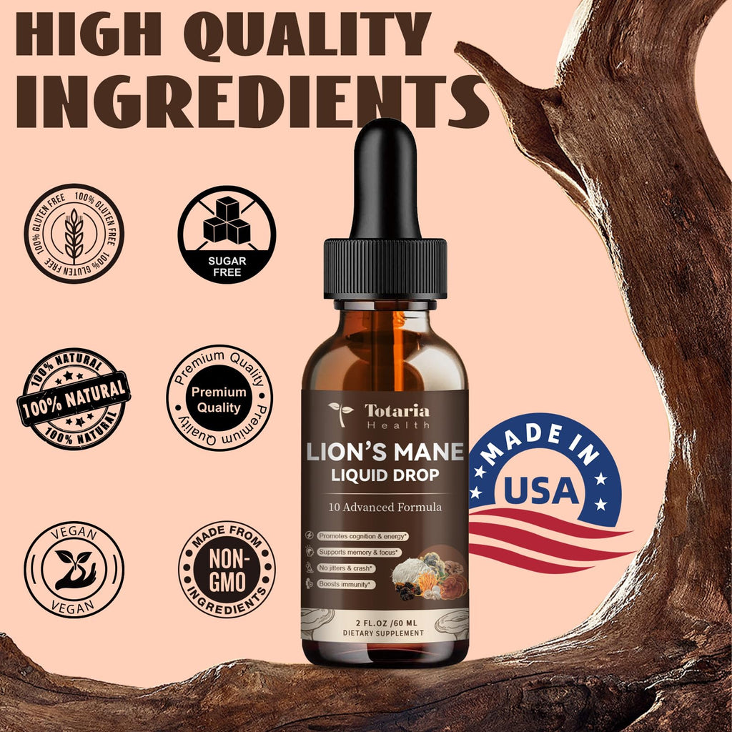 Liquid Lion’s Mane for improved memory