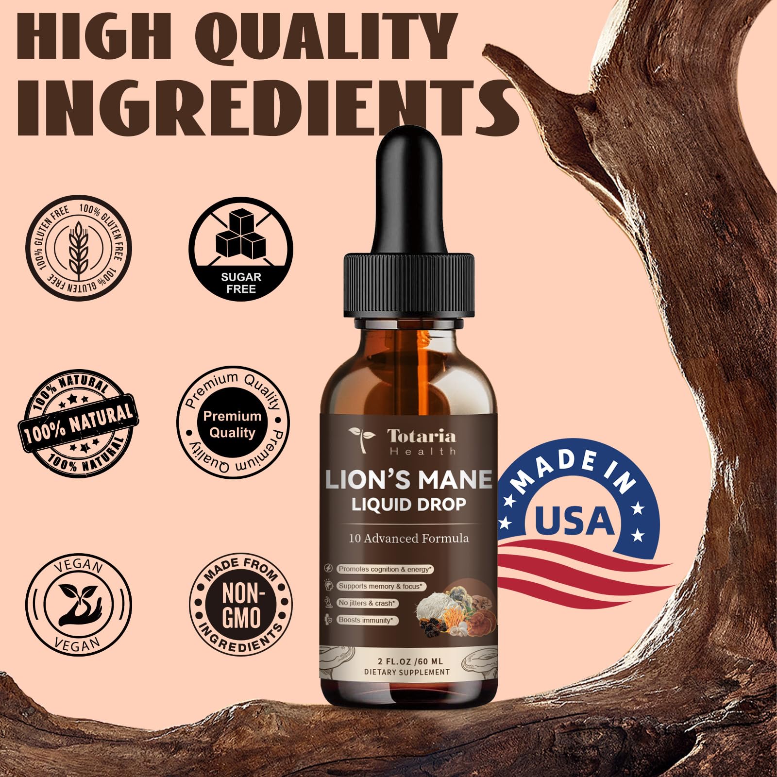 Liquid Lion’s Mane for improved memory