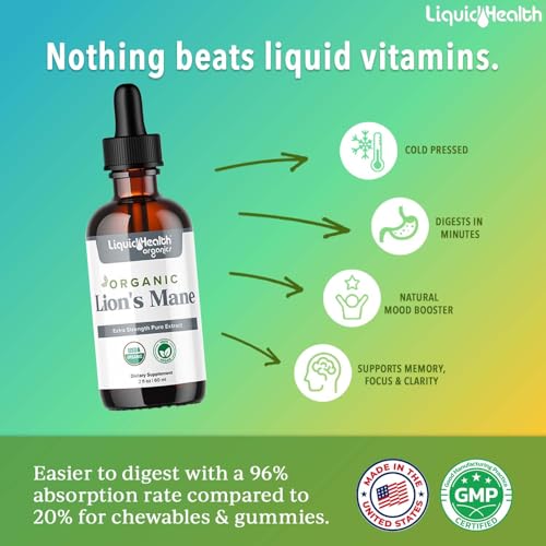liquid lion's mane mushroom extract