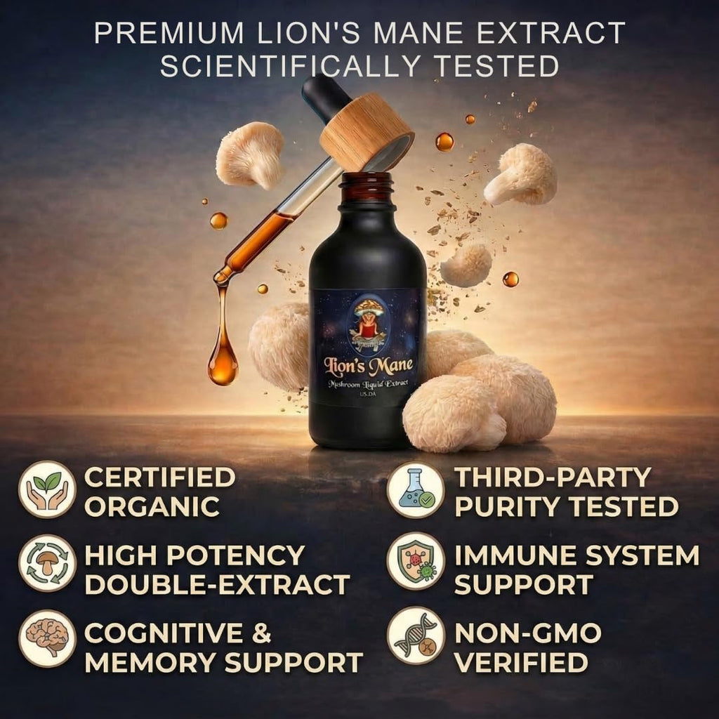 liquid lion's mane supplement for focus
