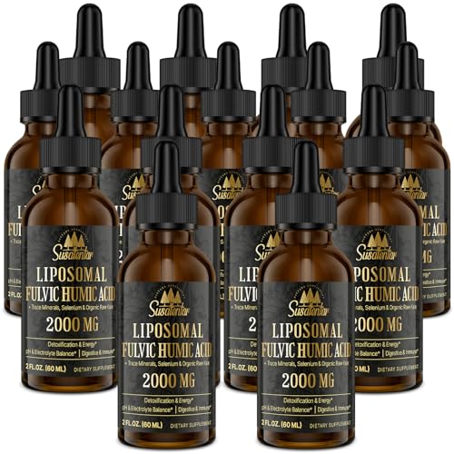 liquid liposomal fulvic acid supplement