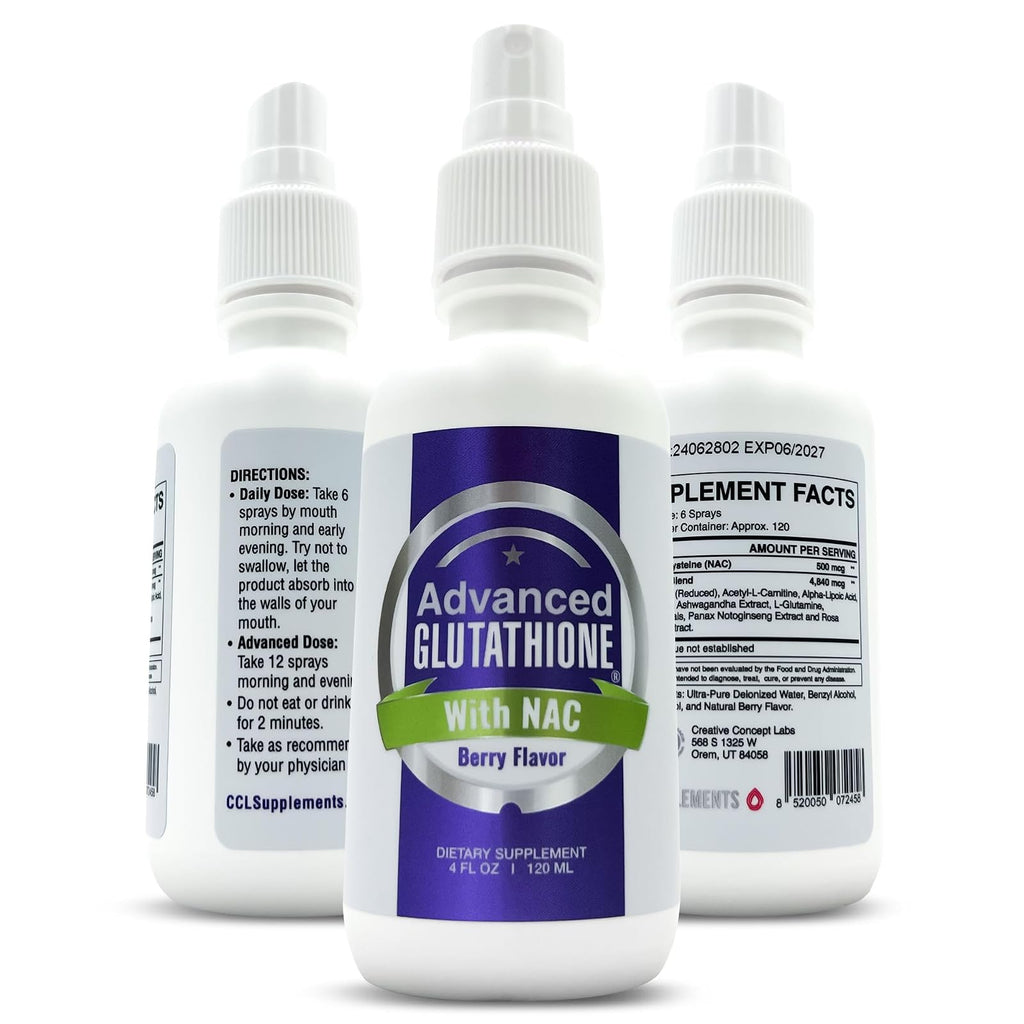 liquid liposomal glutathione spray