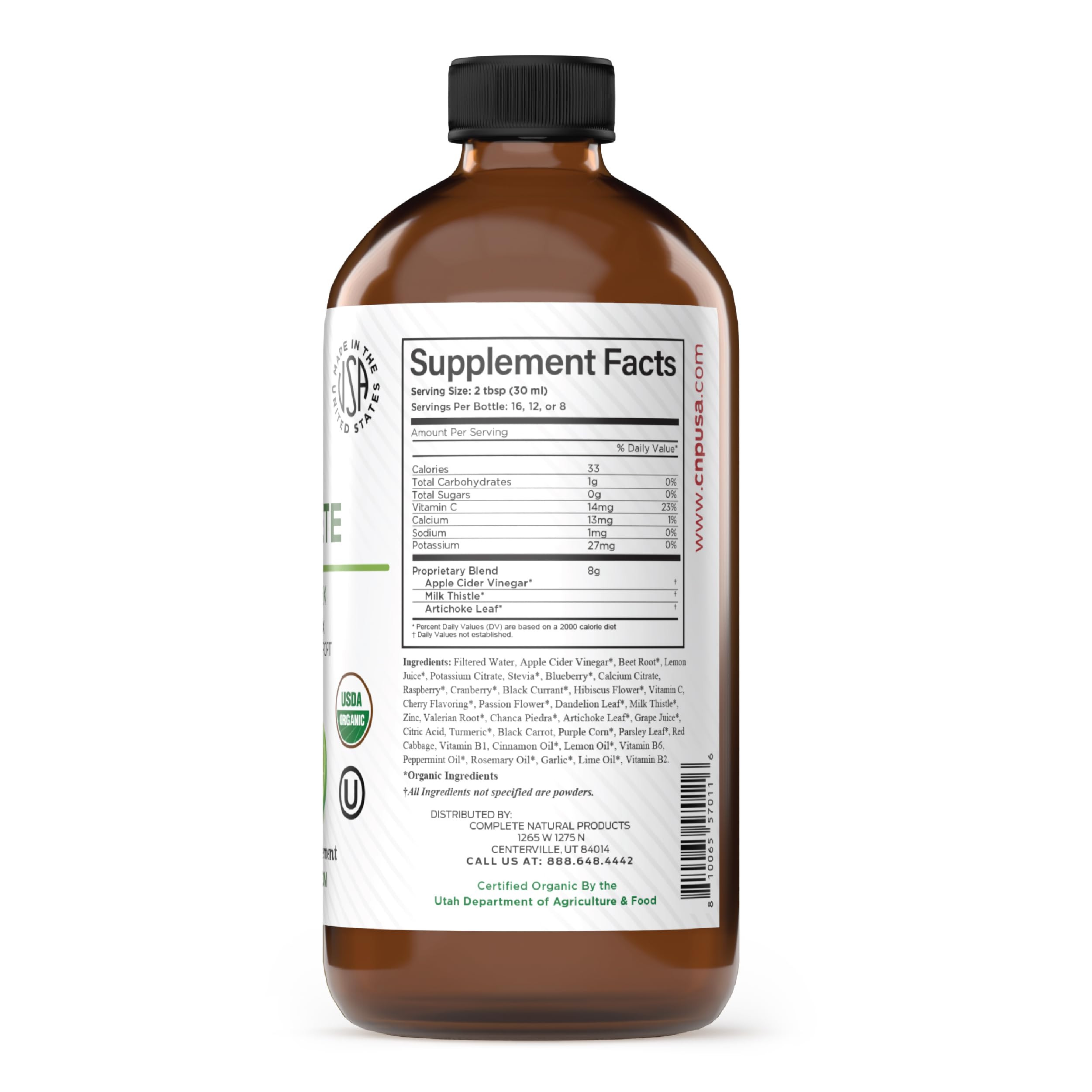 Liquid liver support for detox