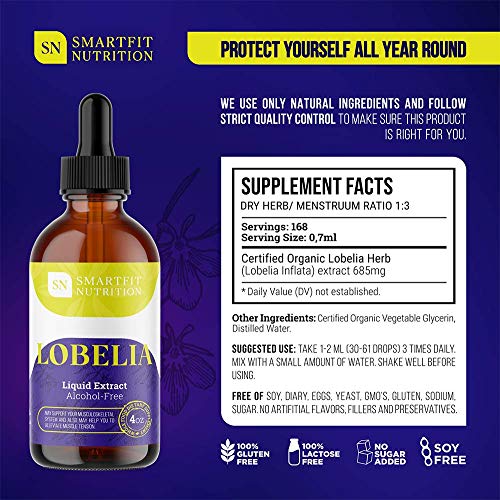 Liquid Lobelia extract for energy boost