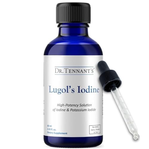 liquid Lugol's iodine for hormonal balance