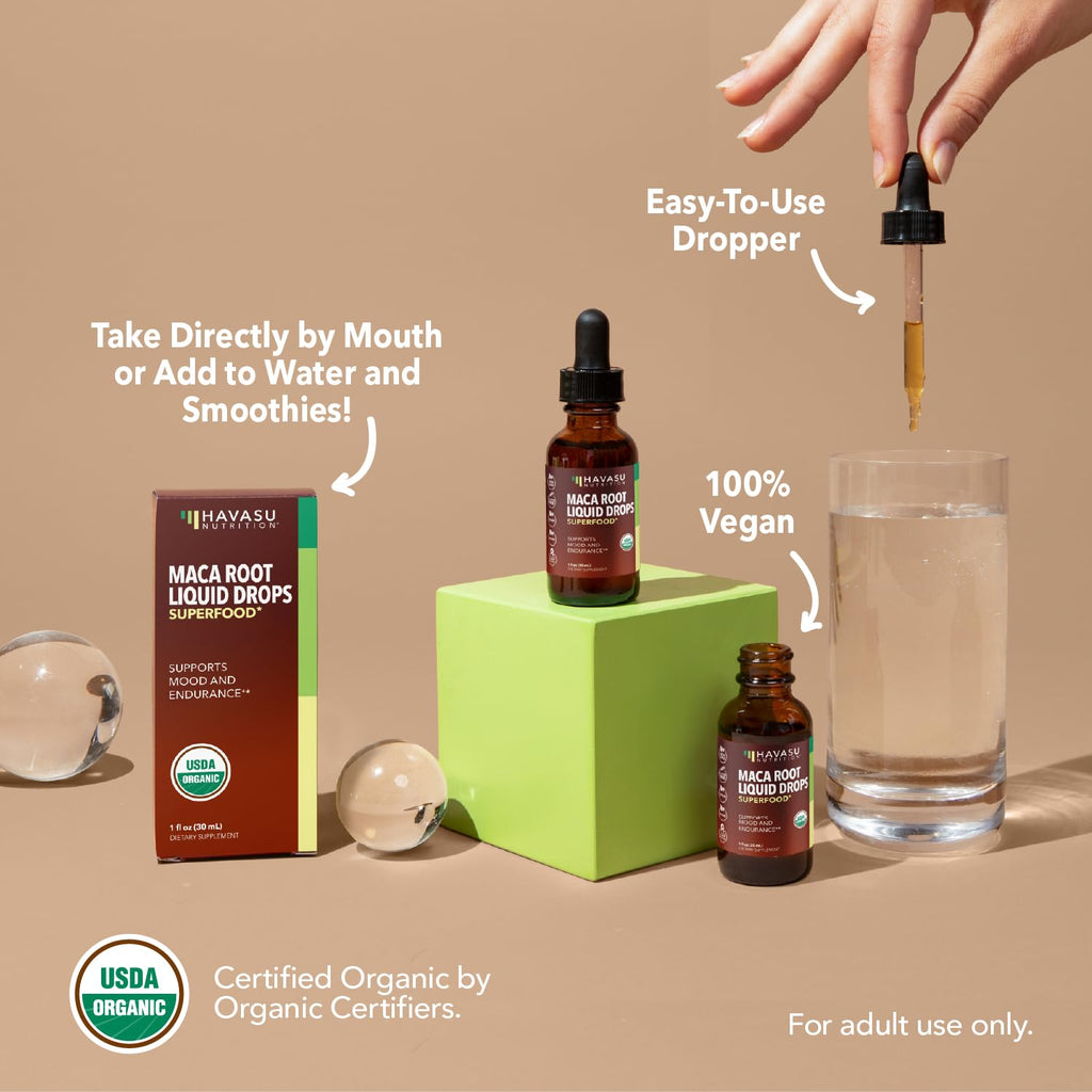 liquid maca root for vitality