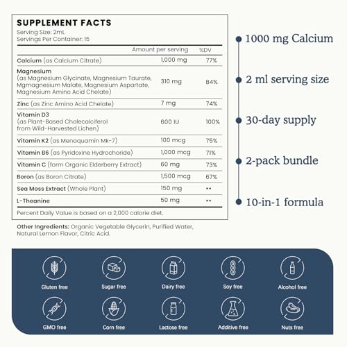 liquid magnesium calcium for energy