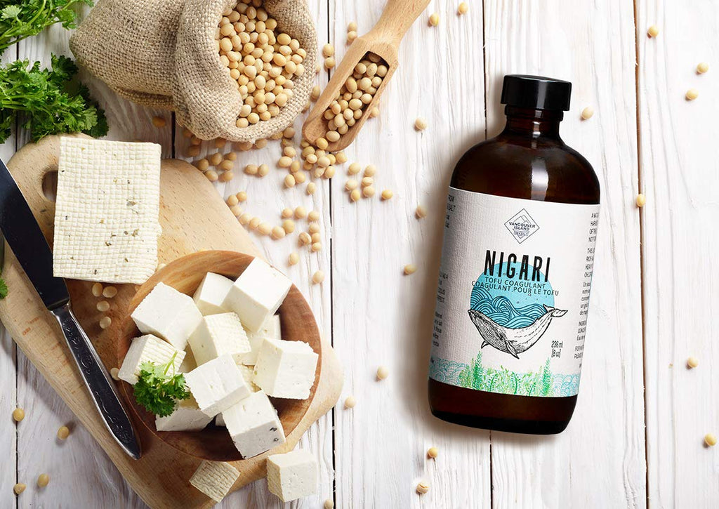 Liquid magnesium coagulant for soy products