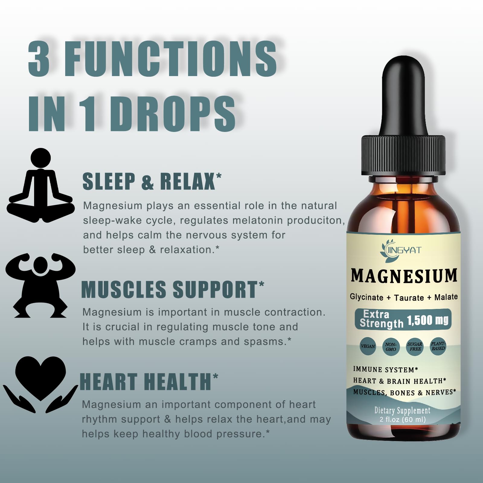 liquid magnesium complex with CoQ10