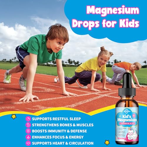 Liquid magnesium drops for better sleep