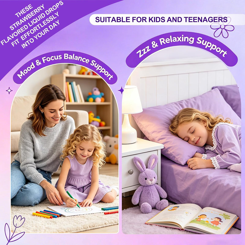 Liquid magnesium drops for kids