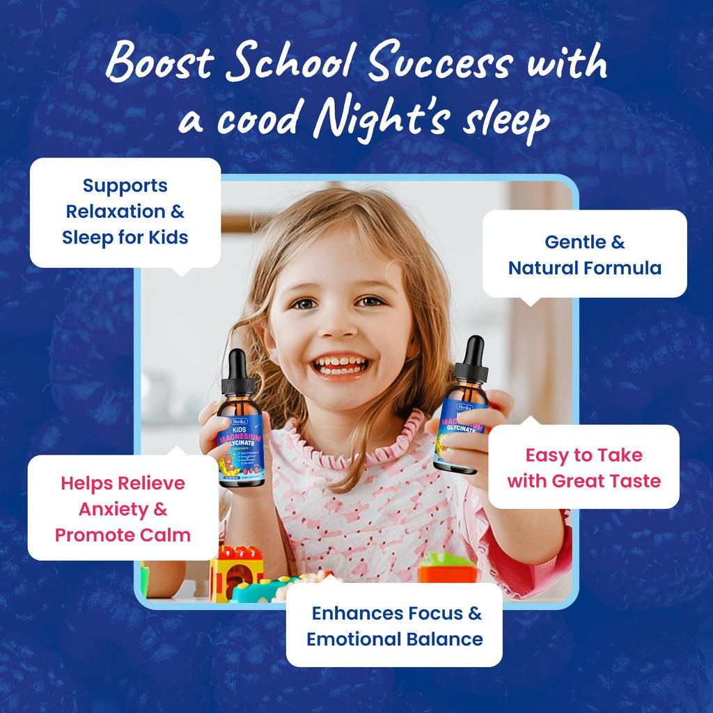 liquid magnesium for better sleep in kids