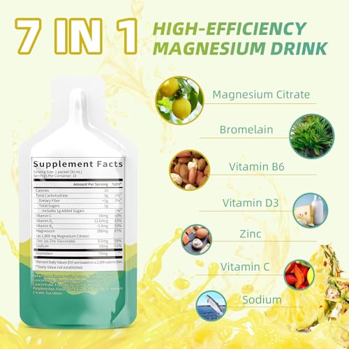 Liquid magnesium for better sleep
