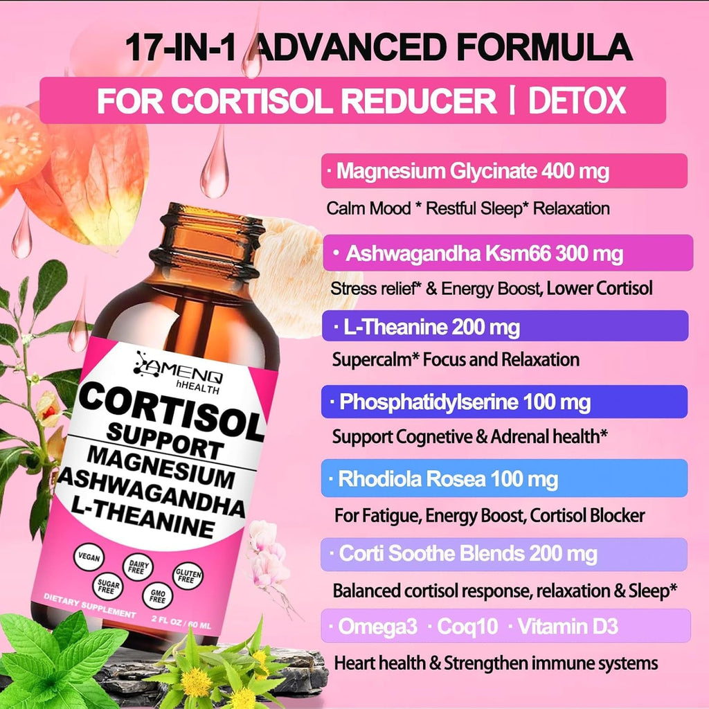 Liquid magnesium for calm and sleep