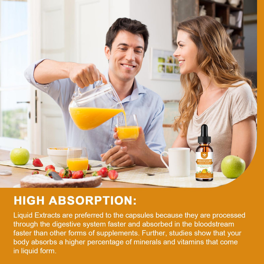 liquid magnesium for easy absorption