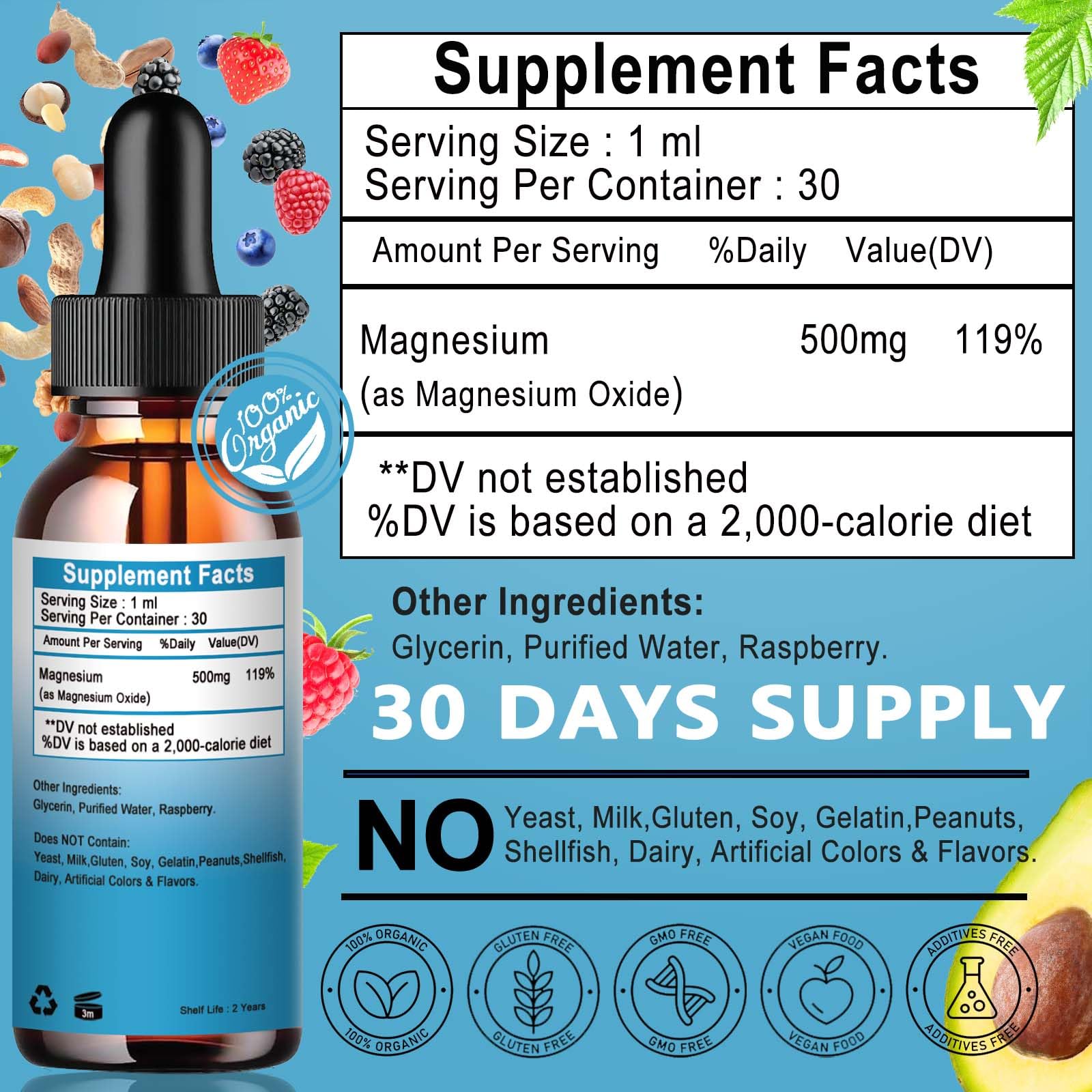 liquid magnesium for enhanced absorption