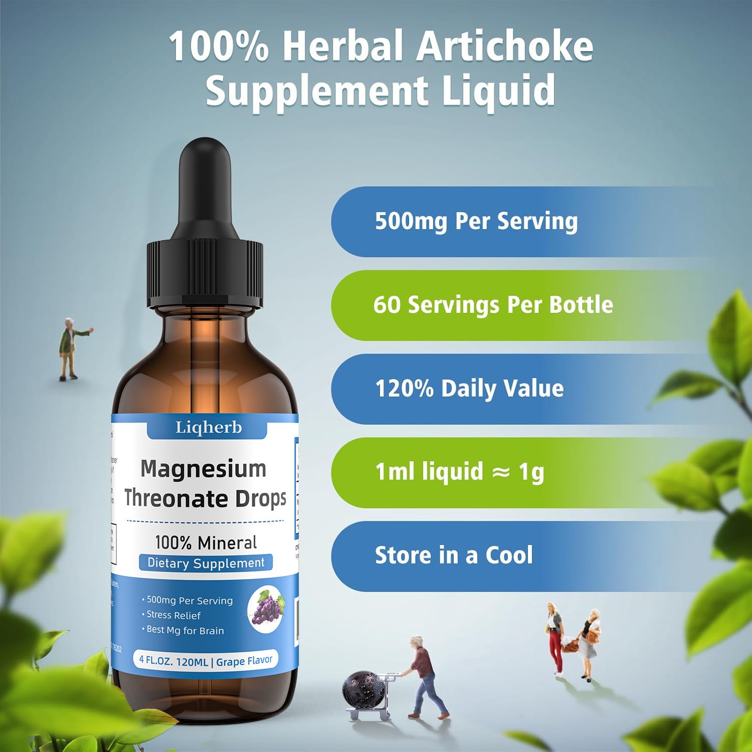 liquid magnesium for enhanced concentration