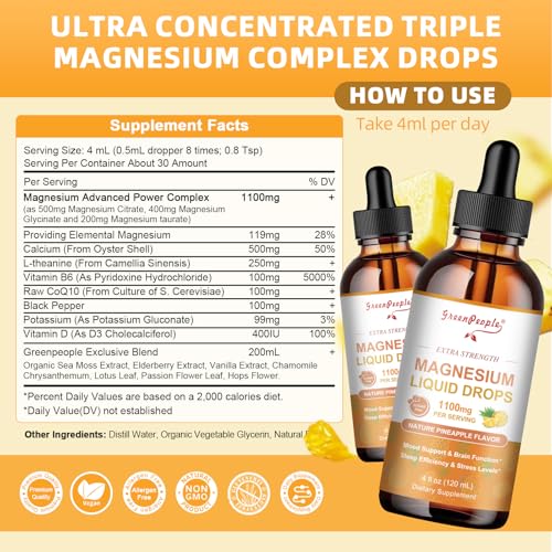 liquid magnesium for improved mood