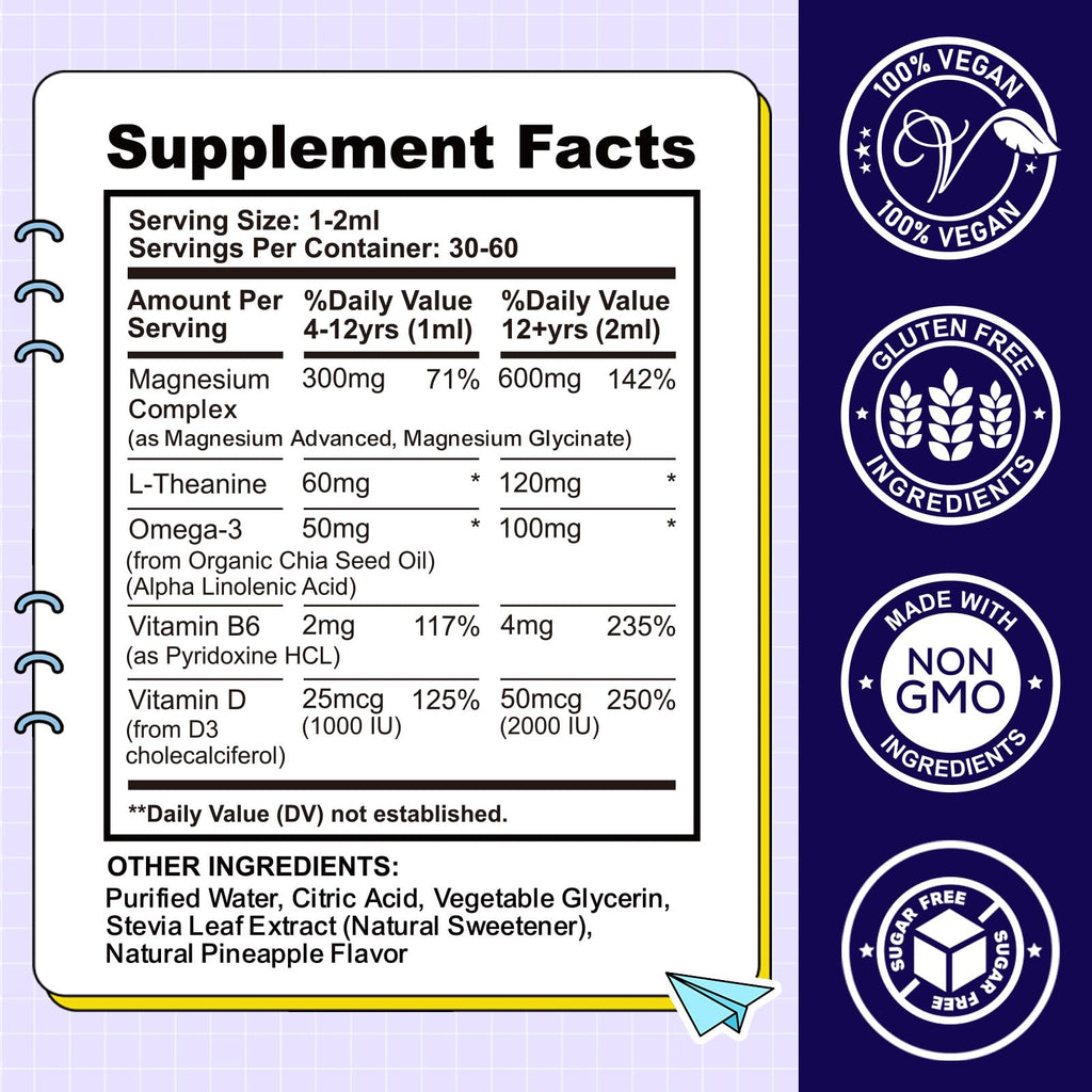 liquid magnesium for kids health