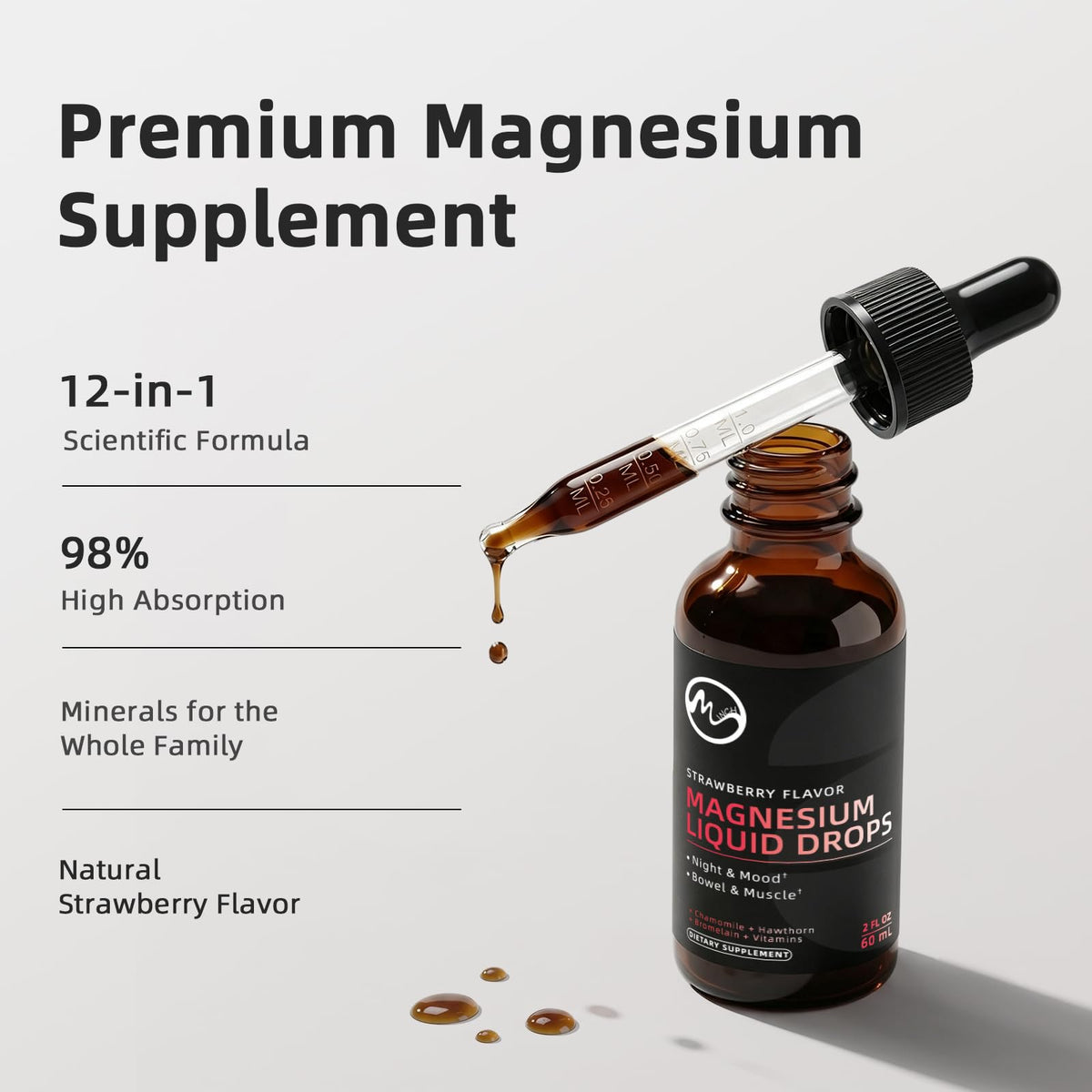 Liquid magnesium for muscle recovery
