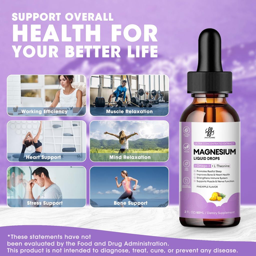 liquid magnesium for muscle relaxation