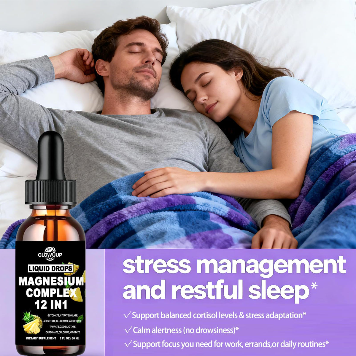 Liquid magnesium for muscle relaxation