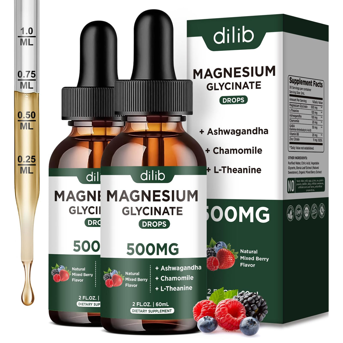liquid magnesium glycinate drops