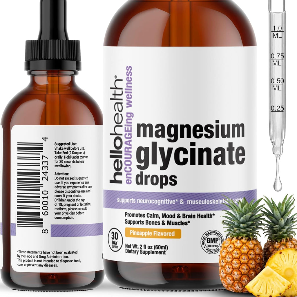 liquid magnesium glycinate drops