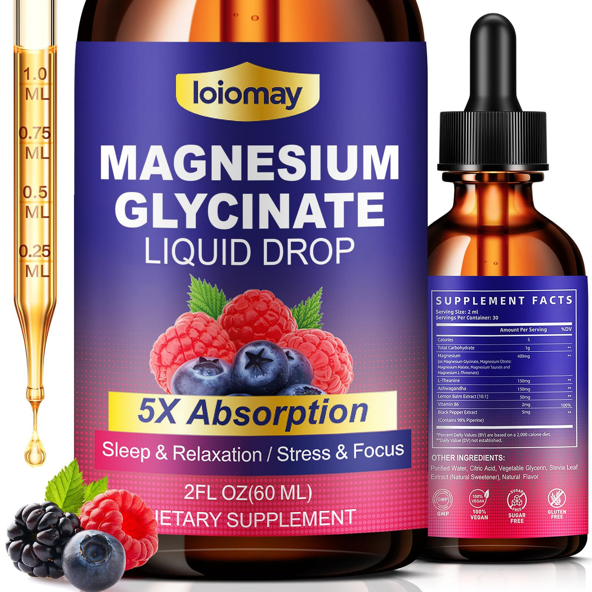 liquid magnesium glycinate drops