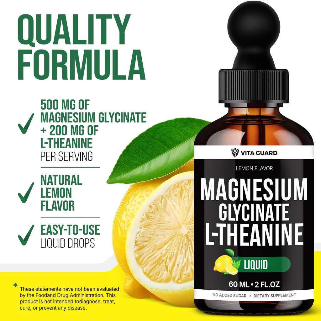 Liquid magnesium glycinate for muscle support