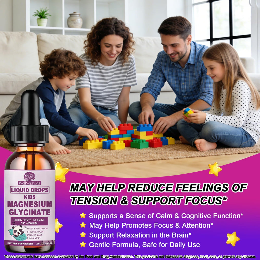 Liquid magnesium glycinate for muscle support