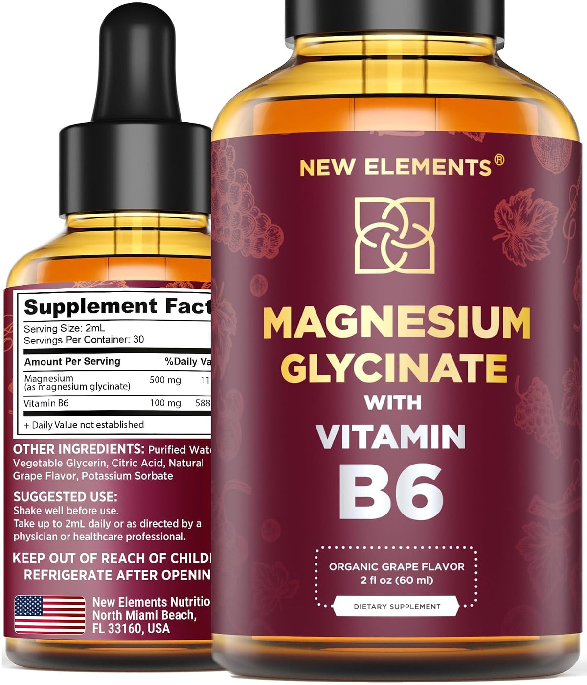 liquid magnesium glycinate for relaxation