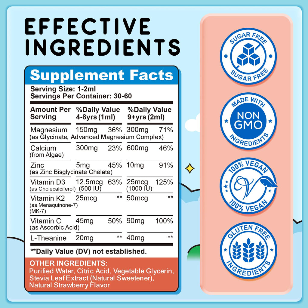 liquid magnesium supplement for children
