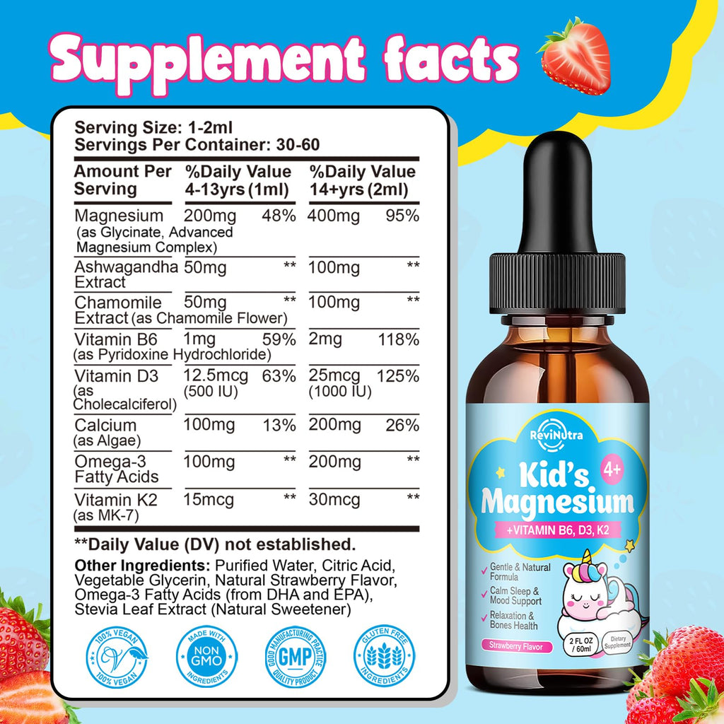 liquid magnesium supplement for kids