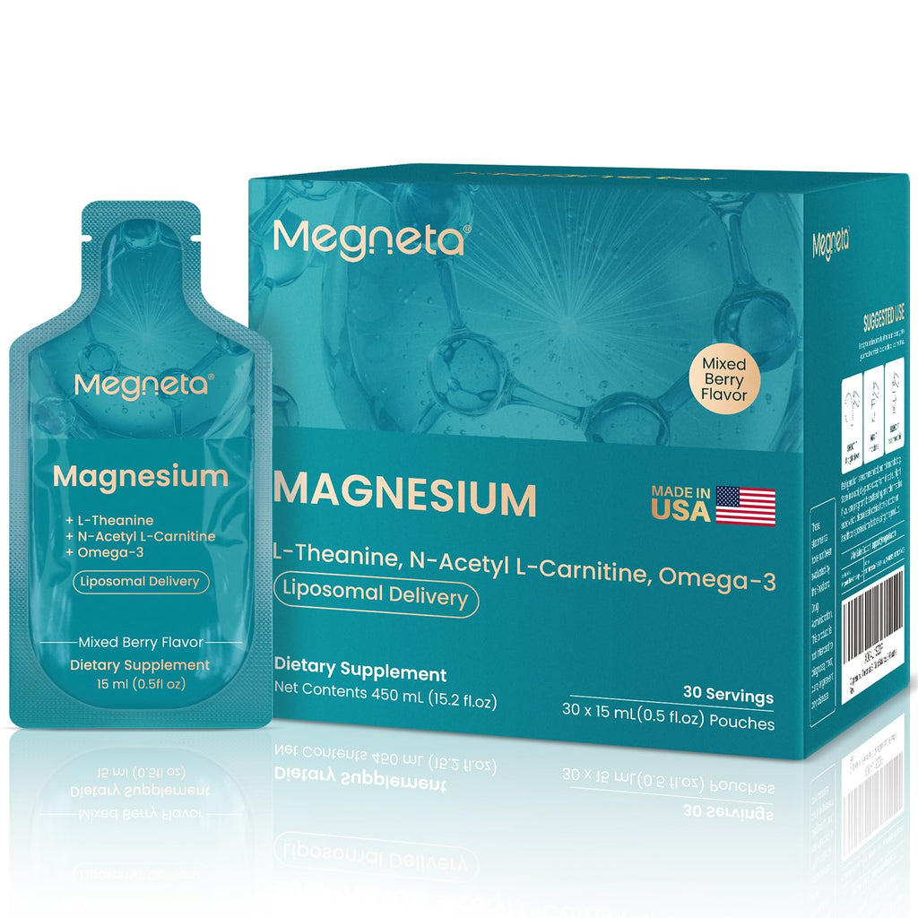Liquid magnesium supplement for relaxation