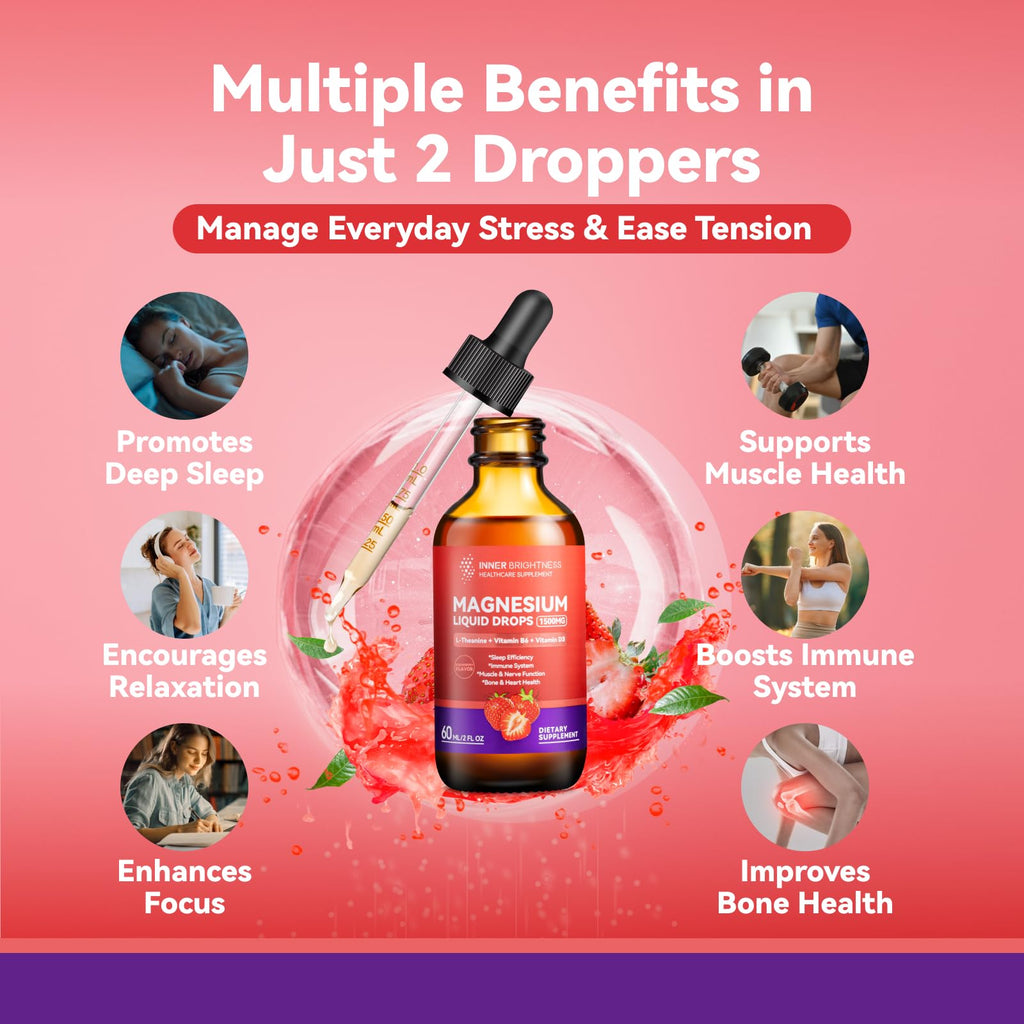 liquid magnesium with L-Theanine for calm