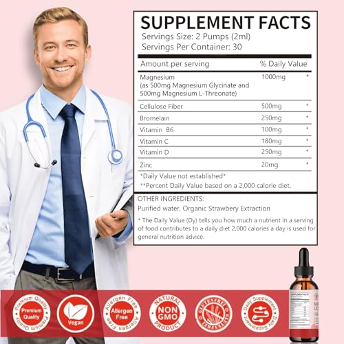 liquid magnesium with vitamin B6 and C