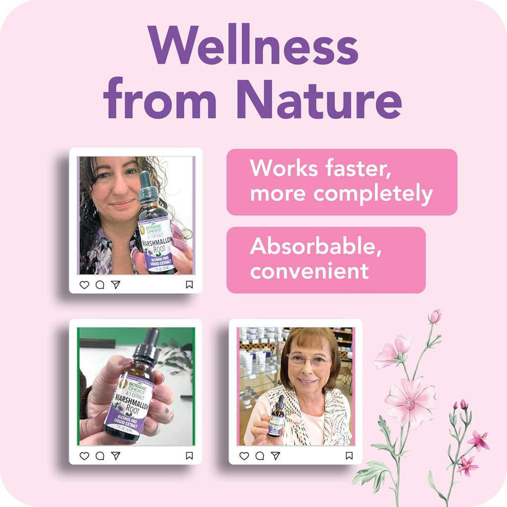 liquid marshmallow root for soothing properties
