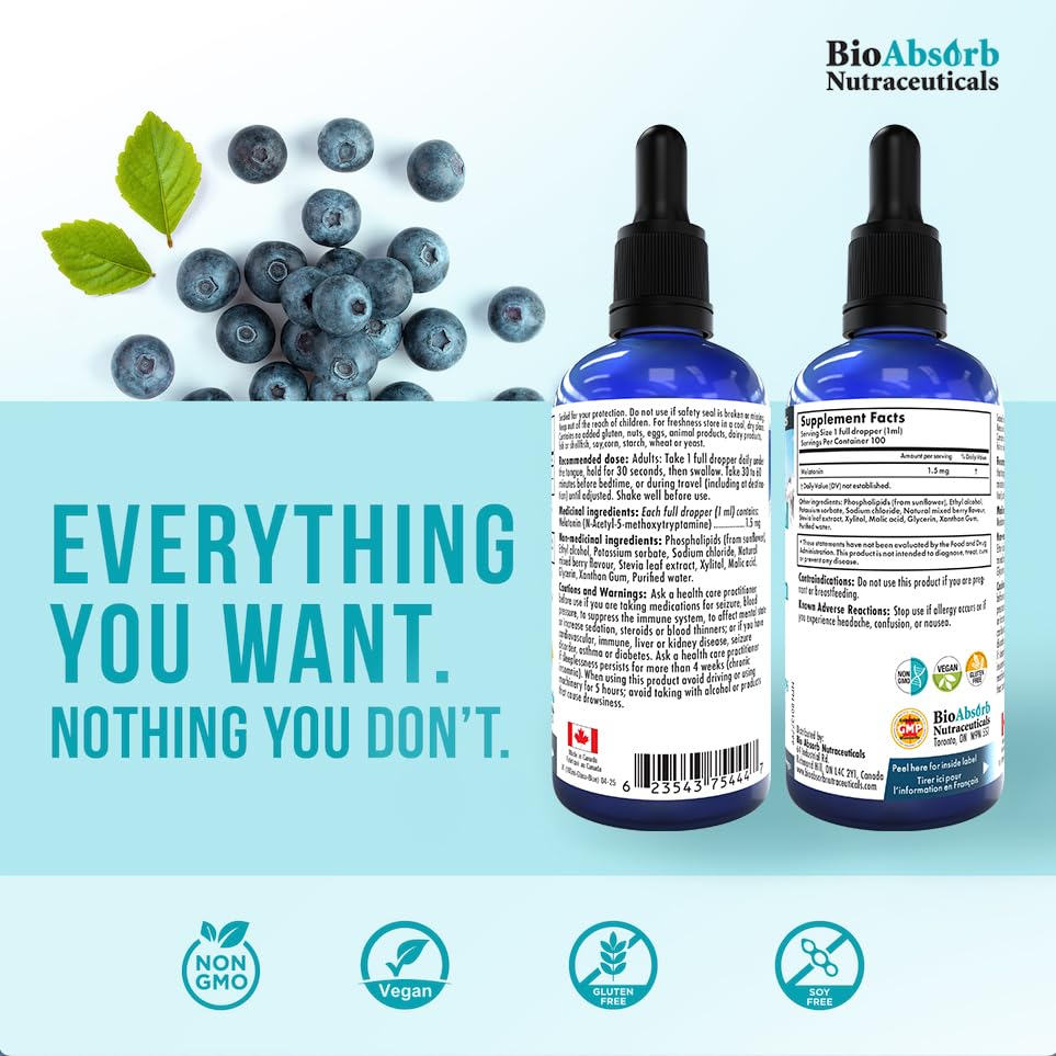 liquid melatonin for better sleep