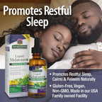 liquid melatonin for better sleep