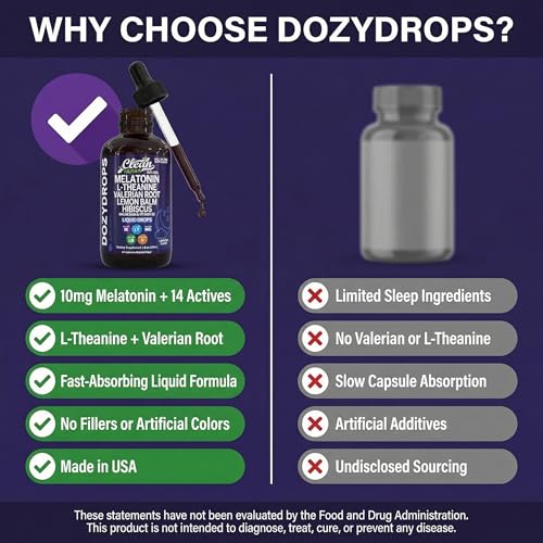 liquid melatonin for restful nights