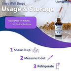 liquid melatonin for restful sleep