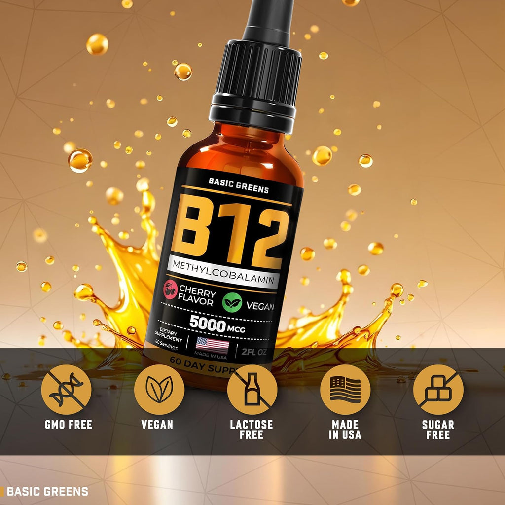 Liquid methylcobalamin for quick energy