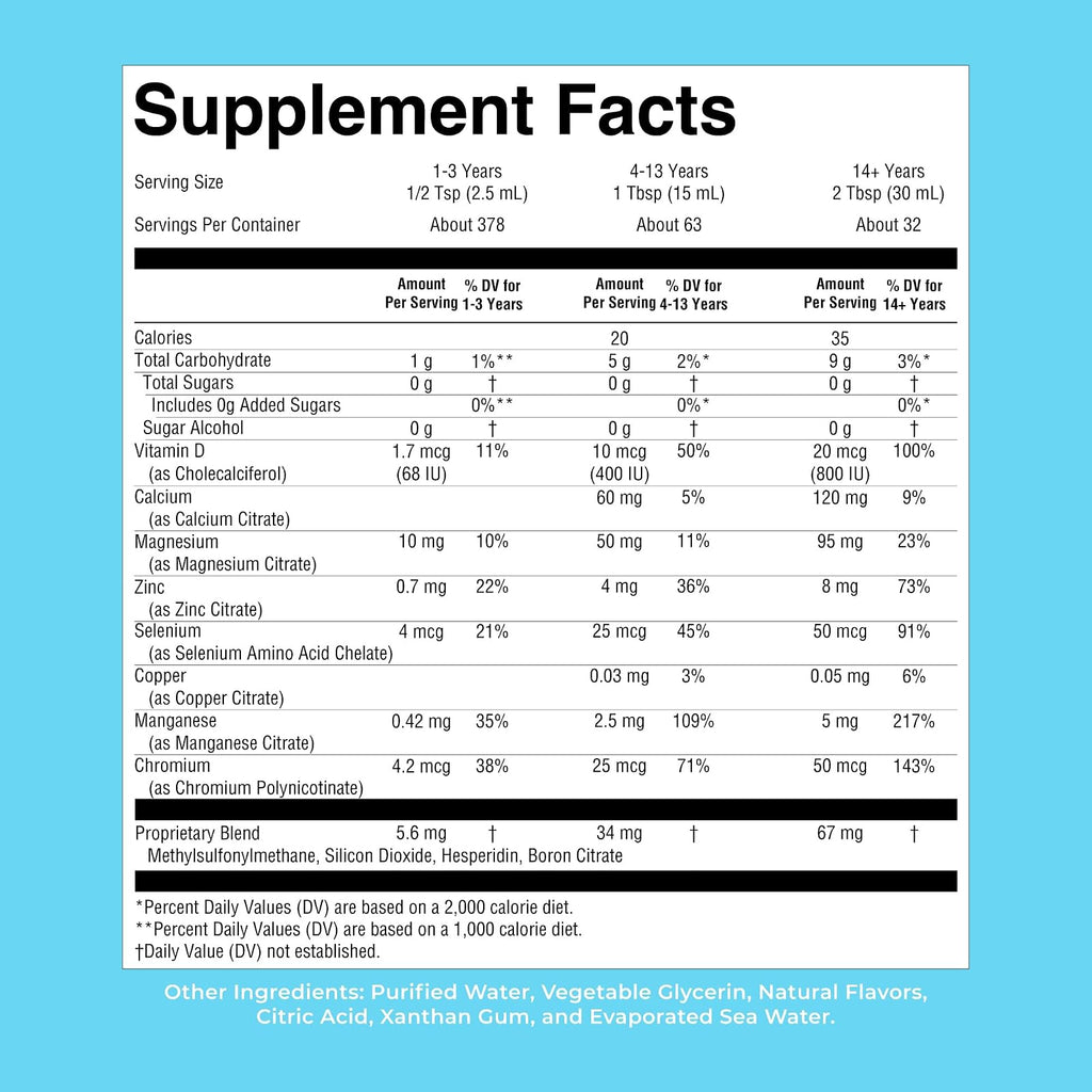 liquid minerals for better sleep