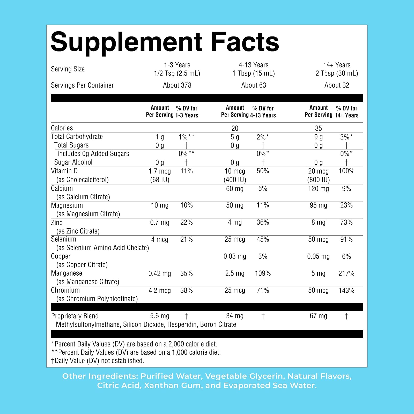 liquid minerals for better sleep