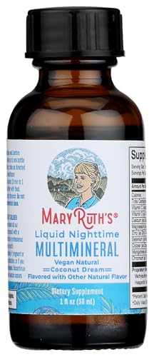 liquid multiminerals for nighttime relaxation