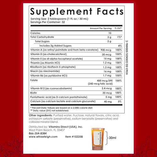 Liquid multivitamin for better absorption