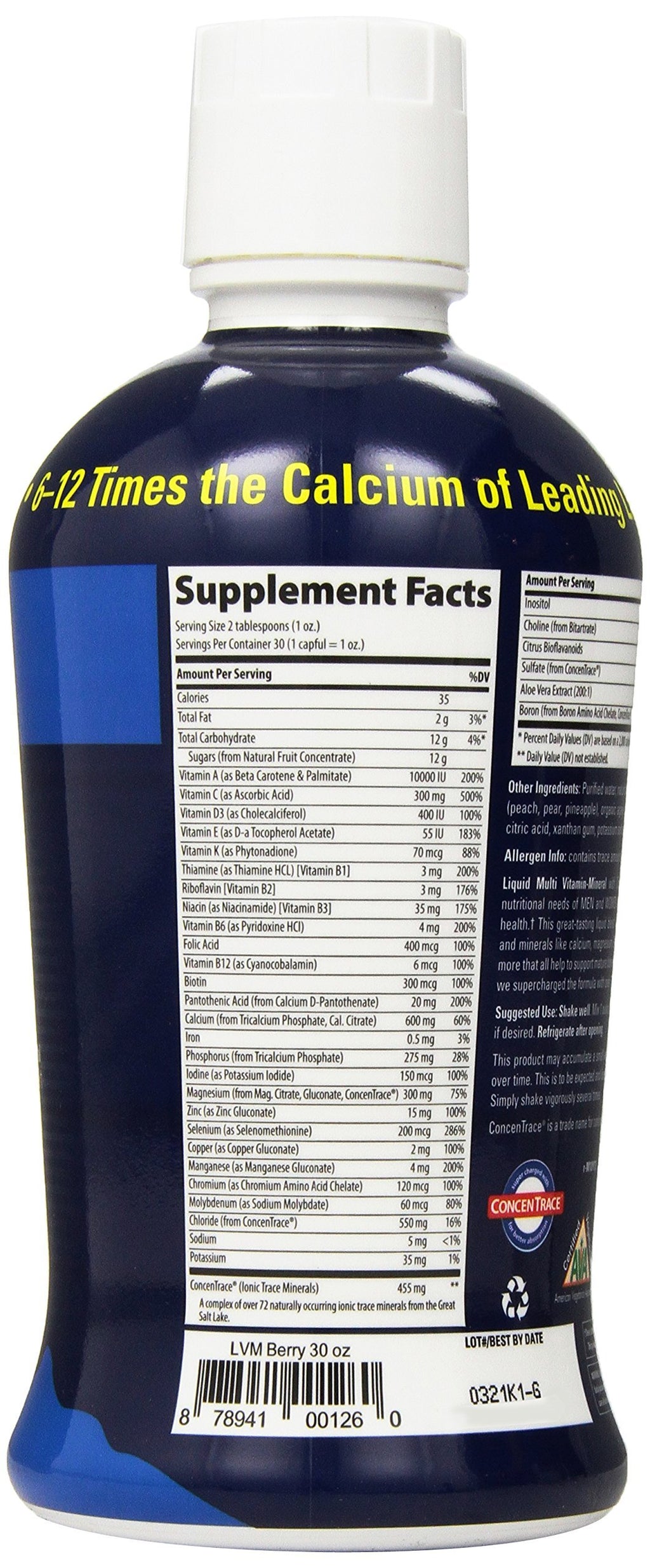 Liquid multivitamin for easy absorption