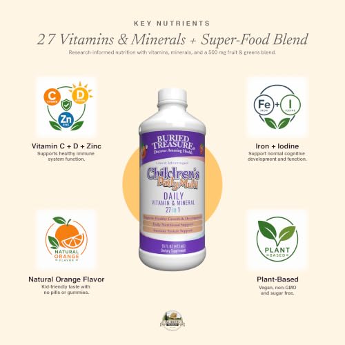 liquid multivitamin for growing children